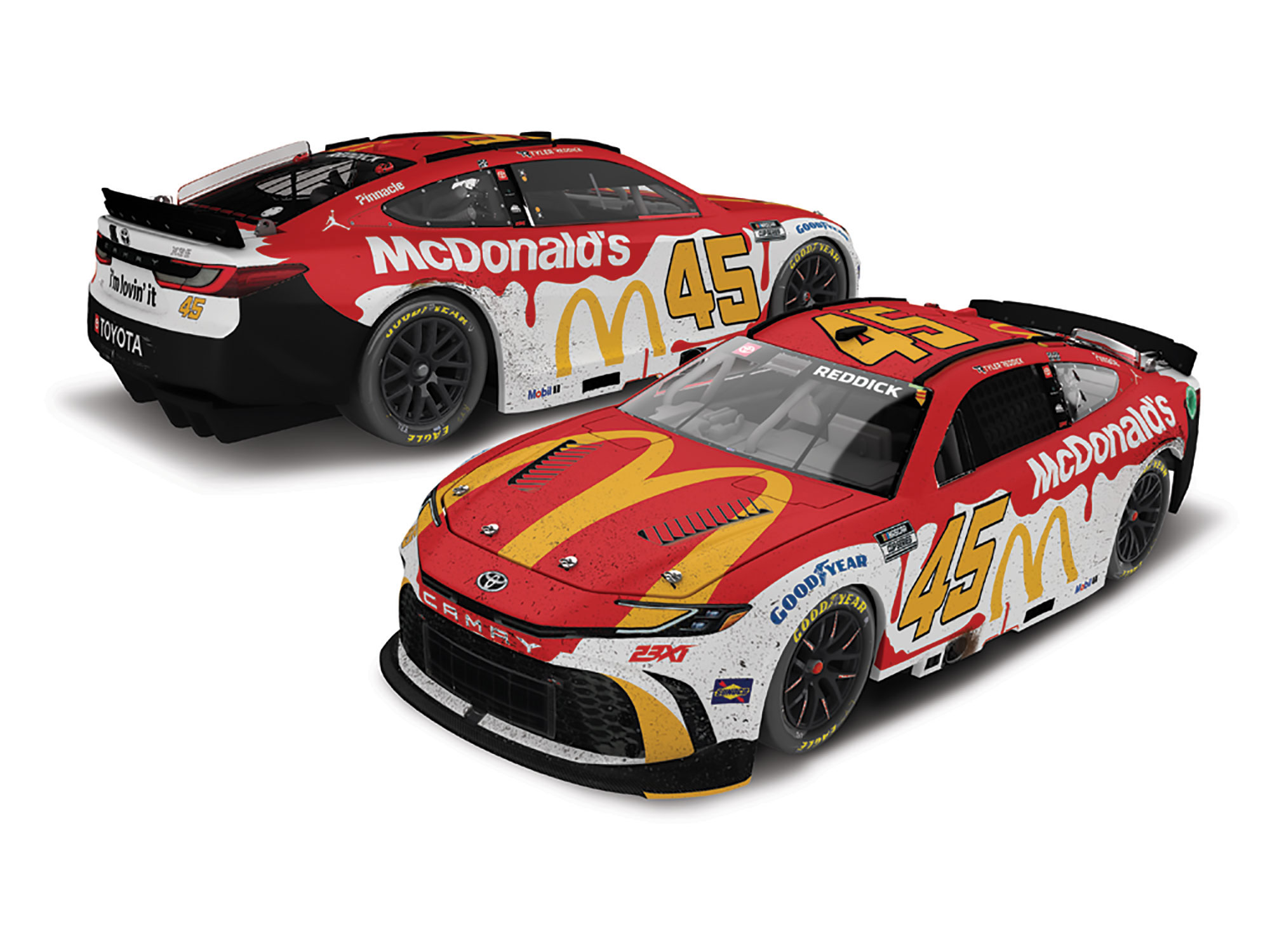 TYLER REDDICK 2024 MCDONALD'S MICHIGAN RACED WIN 1:24 ELITE PREMIER DIECAST